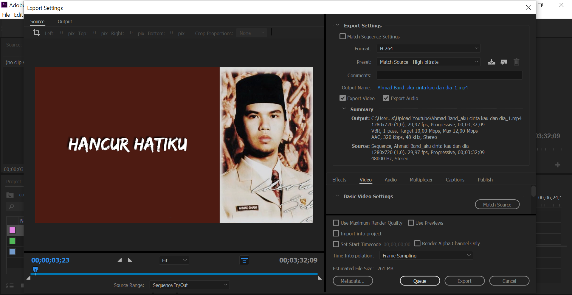 Cara Export Adobe Premiere Untuk Media Sosial Bagi Pemula
