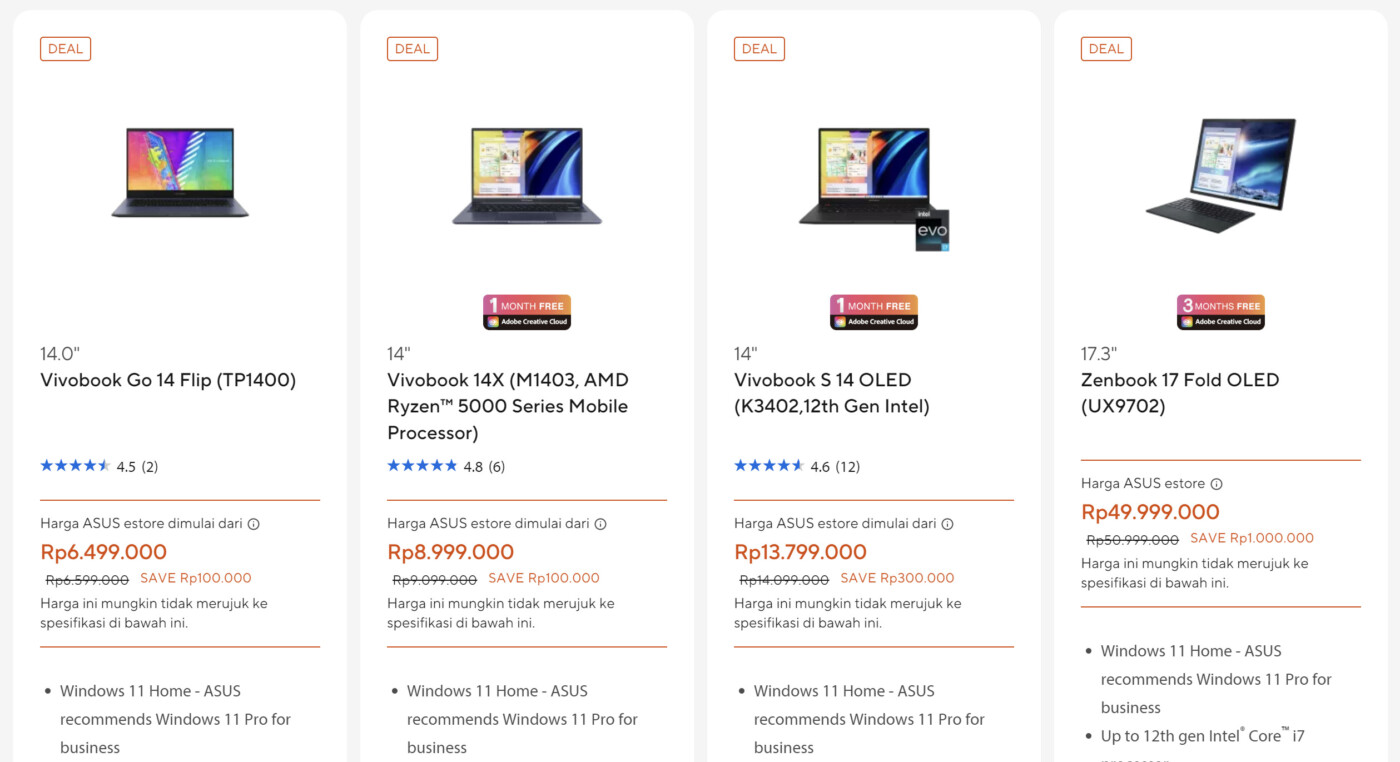 Cara Membeli Laptop di ASUS Online Store - ZenCreator