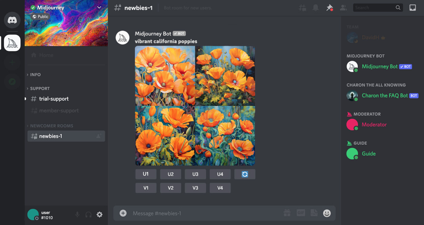 Cara Menggunakan Midjourney Discord Secara Personal - ZenCreator