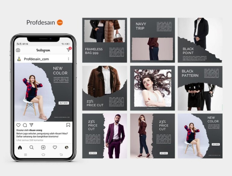 Konsep Feed Instagram: Apa itu dan Bagaimana Membuatnya? - ZenCreator