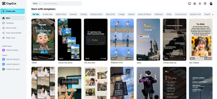 12 Cara Menggunakan CapCut Web, Edit Video Lebih Gampang Tanpa Install ...