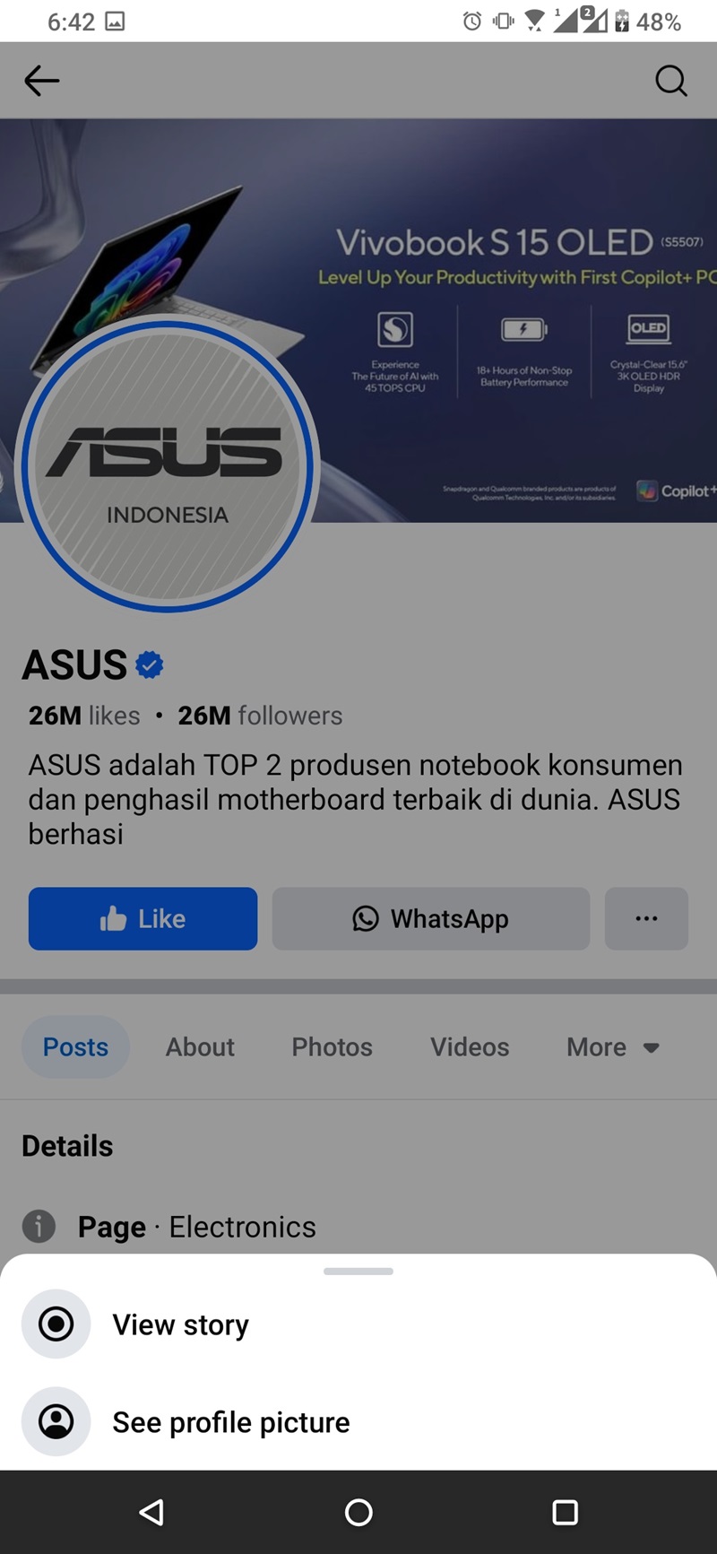 3 Cara Download Foto Profil FB Langsung dari Aplikasi Resmi Nih ...
